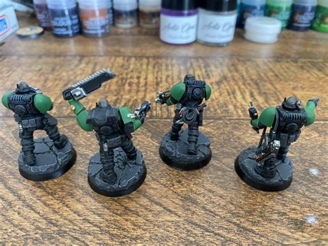 Salamanders Scout Squad In Inverted Colour Scheme Rhorusgalaxy