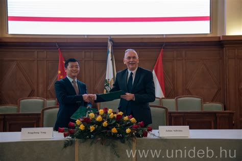 Building A Relationship That Shapes The Future University Of Debrecen