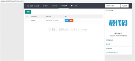 基于springboot mybatis jsp的日记记录系统代码分享 代码 最代码
