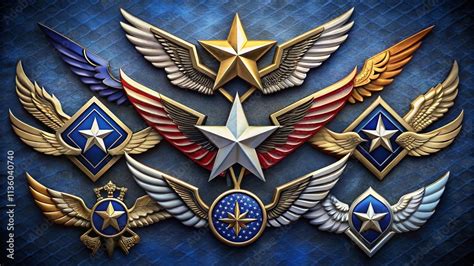 Air Force Logo Designs Military Aviation Insignia Aircraft Emblems