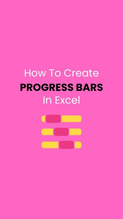 How To Create Dynamic Progress Bars In Excel For Data Visualization Shaveta Khullar Posted On