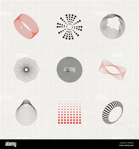 Abstract 3d Design Elements Collection Vector Stock Vector Image And Art Alamy