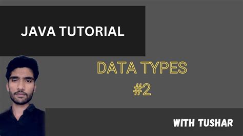 Data Types Youtube