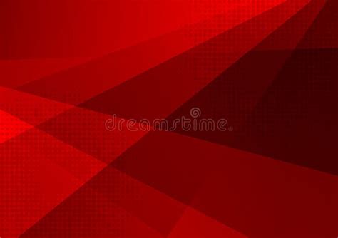 Red Color Geometric Abstract Background Modern Design Vector Illustration Eps10 Stock Vector