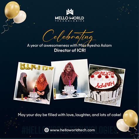 hello world technologies on linkedin hwt teamhwt helloworld happybirhtday birthdaycheers…