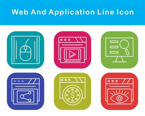 Web And Application Vector Icon Set 20654361 Vector Art At Vecteezy