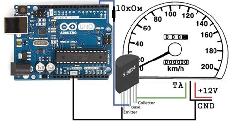 Управление авто спидометром Arduino Аппаратная платформа Arduino