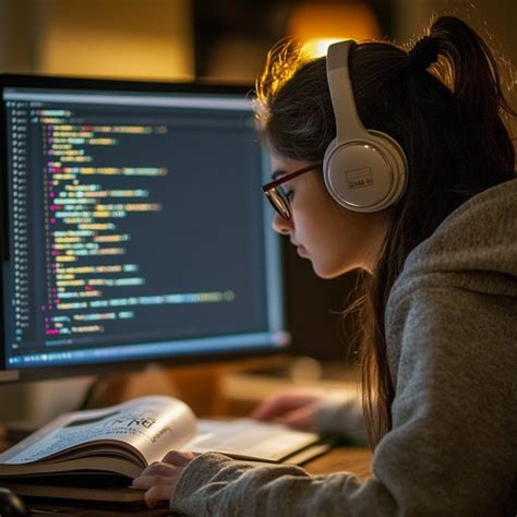 Free Focused Coding Session Image Download At Stockcake