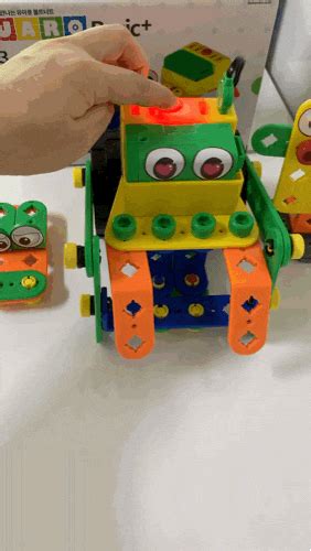 유아교구 4가지 로봇 만들며 집콕놀이 했어요 로보로보 유아로 베이직 네이버 블로그