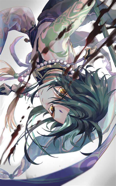 Xiao Genshin Impact Drawn By Shiraishi Siraisi Danbooru