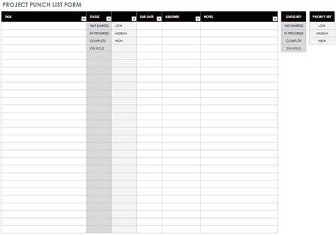 30 Free Task And Checklist Templates Smartsheet