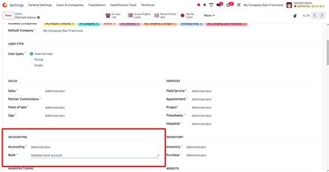 What Are The Different Types Of Access Rights In Odoo 18 Accounting
