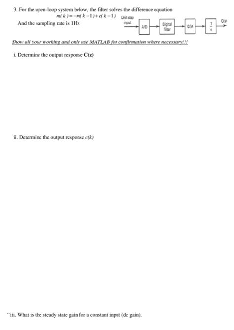 Solved Find The Z Transform Of The Following Functions Chegg
