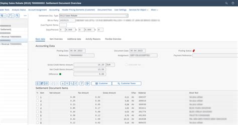 Customer Condition Contract Settlement With Settle Sap Community