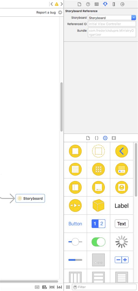 ios did not find storyboard referenced from main storyboard stack