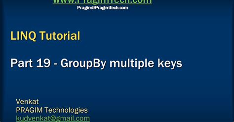 sql server and c video tutorial part 19 group by multiple