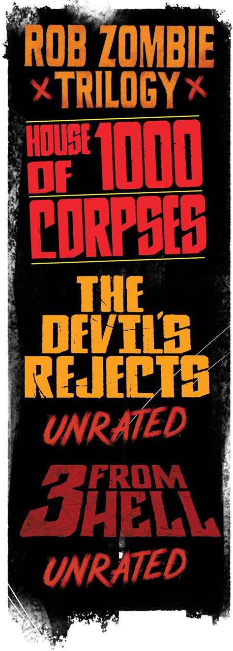 Rob Zombie Trilogy Steelbook Blu Ray Box Art And Details Revealed