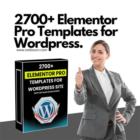 2700 Elementor Pro Templates For Wordpress Netbourn