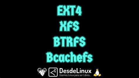 EXT4XFSBTRFSBcachefs について 今日はどれを選択しますか