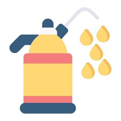 Premium Vector Lubricant Vector Illustration