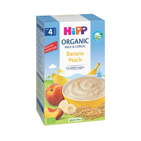 Fon Ge Hipp რძიანი ფაფა ბანანით და ატმით 4 თვიდან 250 გრ 31 10 2025