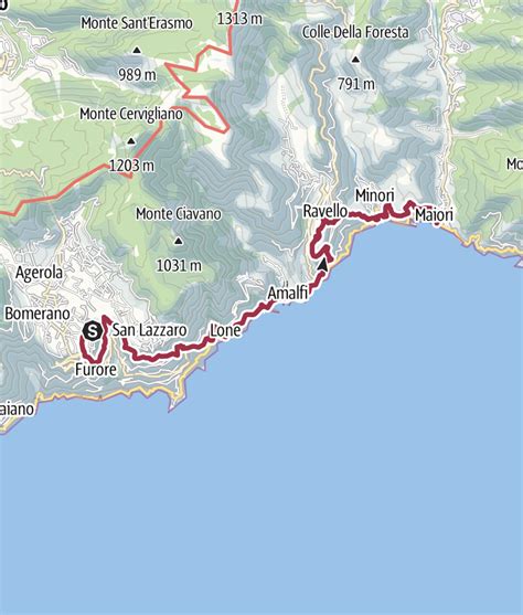 Costiera Amalfitana Agerola Amalfi Atrani Ravello Minori E Maiori