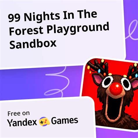 99 Nights In The Forest Playground Sandbox By Miraculum Games Play
