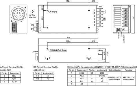 Power Supply Switched Mode For Building In Modular MSP MEAN WELL MSP MSP EN