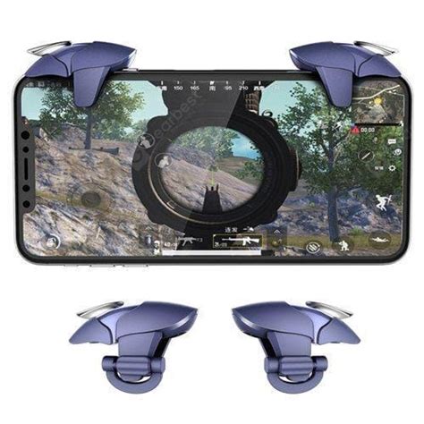 Pubg Mobile Trigger Ch 5 Blue Shark Quick Shooting Game Controller Buy
