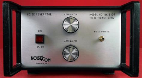 Noisecom Nc6107 Noise Generator 100hz To 100mhz Ebay