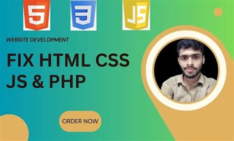 fix html css javascript js and php build attractive website by imtiaz