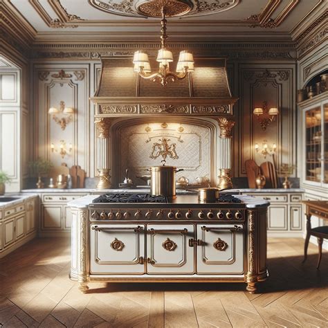 Classic French Kitchen With A La Fanart