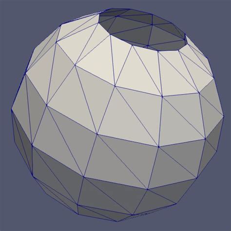 Initial Mesh With All Horizontal Segments Download Scientific Diagram