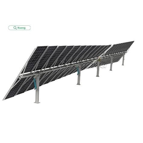 Commercial Solar Tracking Ground Mount Solar Tracking System Single