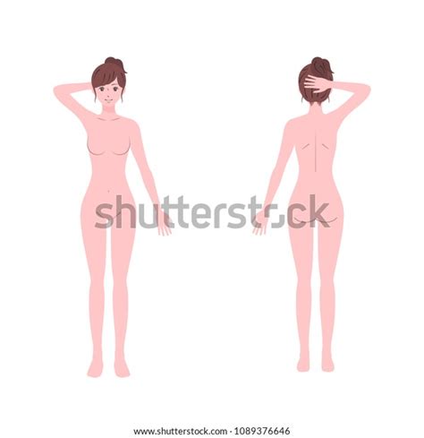 Naked Lady Explanation Stock Vector Royalty Free Shutterstock