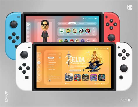 I Redesigned The Switch Ui Rnintendoswitch