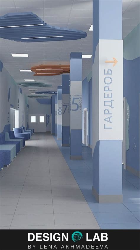 Оформление школьного коридора Учебные помещения Школьные коридоры Школа