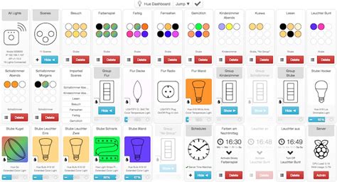 github blitzcode hue dashboard a web interface for monitoring and