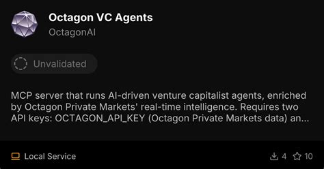 Octagon Vc Agents Mcp Servers · Lobehub