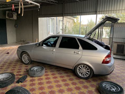 Поставил диски — Lada Приора хэтчбек, 1,6 л, 2013 года | колёсные диски ...