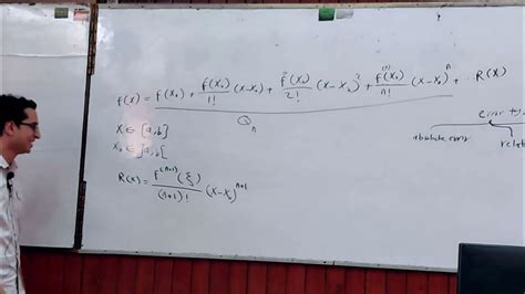 truncation error in numerical analysis youtube