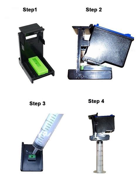 Alat Isi Ulang Refill Tool Kit Penyedot Sedot Tinta Cartridge Hp Toko Tinta Ivoryfill