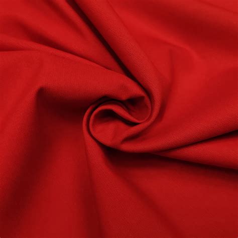Tessuto Cotone Per Arredamento Tinto In Filo Rosso Iaia Tessuti