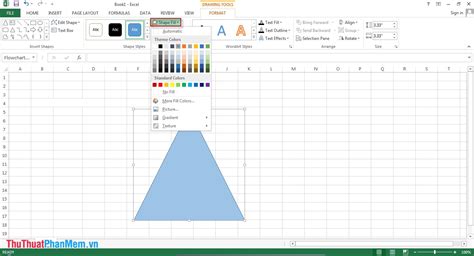 How To Draw An Equilateral Triangle In Excel