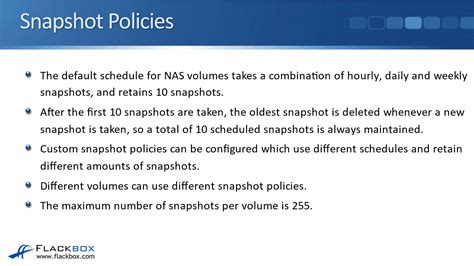 Netapp Snapshot Schedules Flackbox