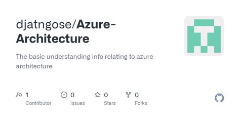 Github Djatngose Azure Architecture The Basic Understanding Info Relating To Azure Architecture