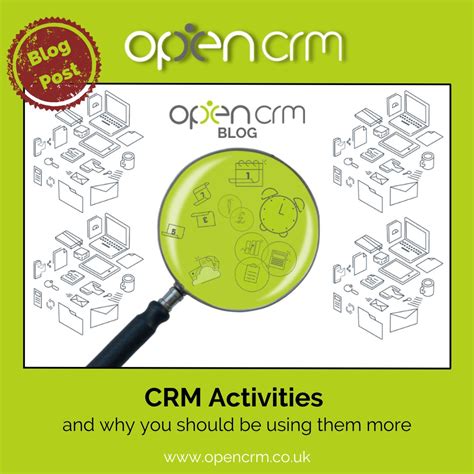How Activites Can Boost Your Crm System Opencrm Posted On The Topic Linkedin