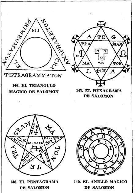 La Clave Menor De Salomón El Triángulo Mágico De Salomón Magick