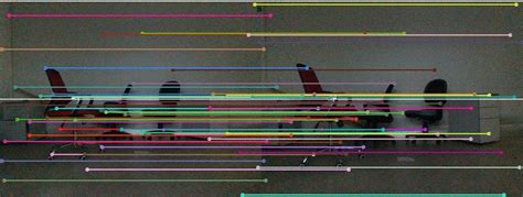 feature tracking with the built in exposure control method showing many