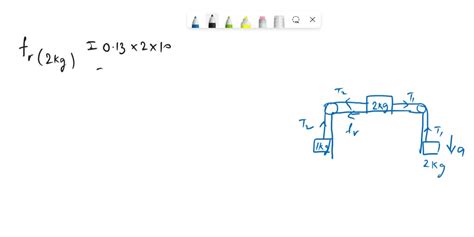 Solved Question 20 30 Three Objects Are Connected As Shown In The